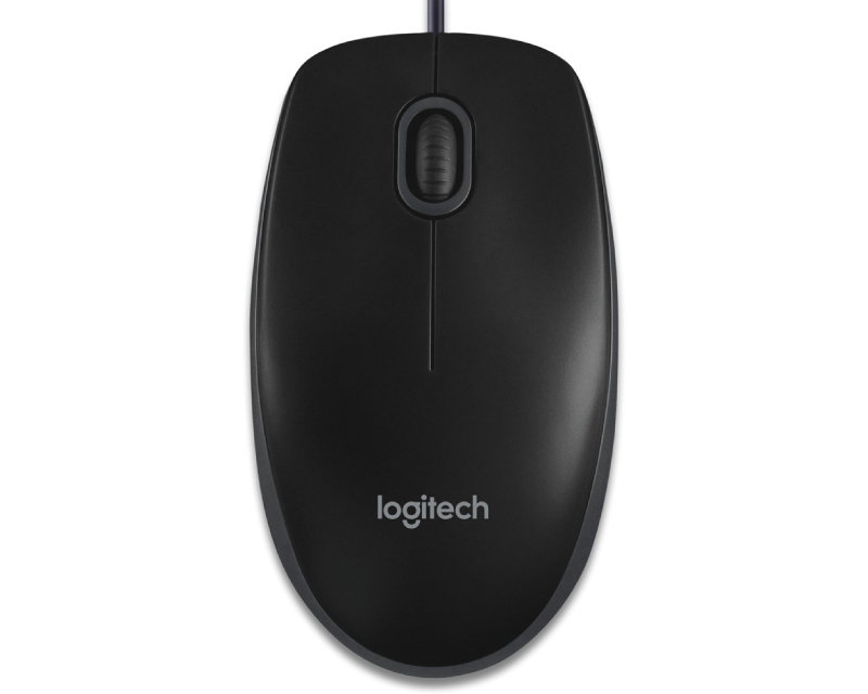LOGITECH B100 Optical USB crni miš - Tehnospot